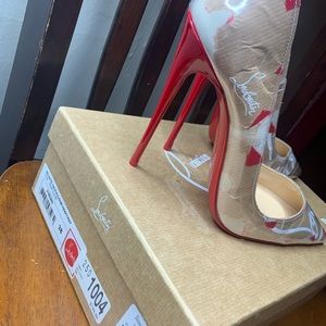 Christian Louboutin | Shoes | Authentic Red Bottoms With Much Added ...